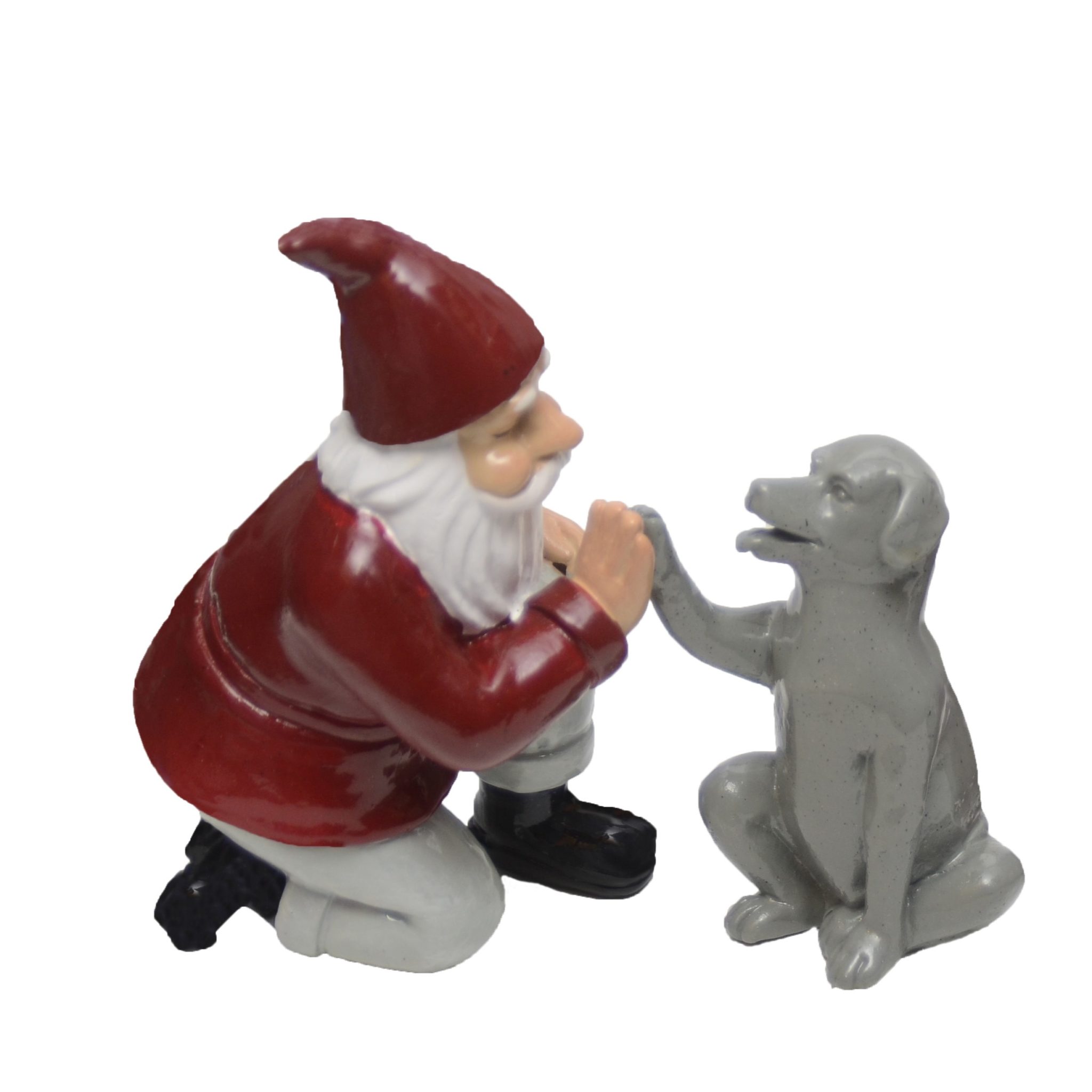 Tomtefar med katt - 12 cm | Kamixa.se